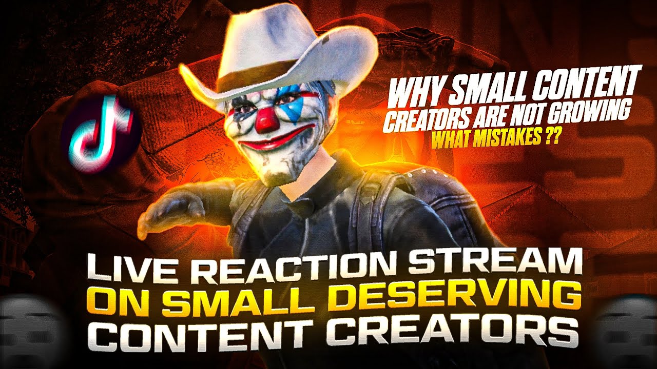 live reaction stream on deserving content creators e - YouTube