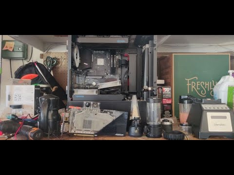 Fixing my PC: System teardown and cleaning loop components - YouTube