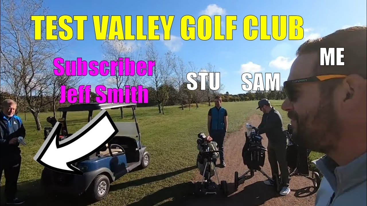 Test Valley Golf Club, playing with a subscriber/golfmate - YouTube