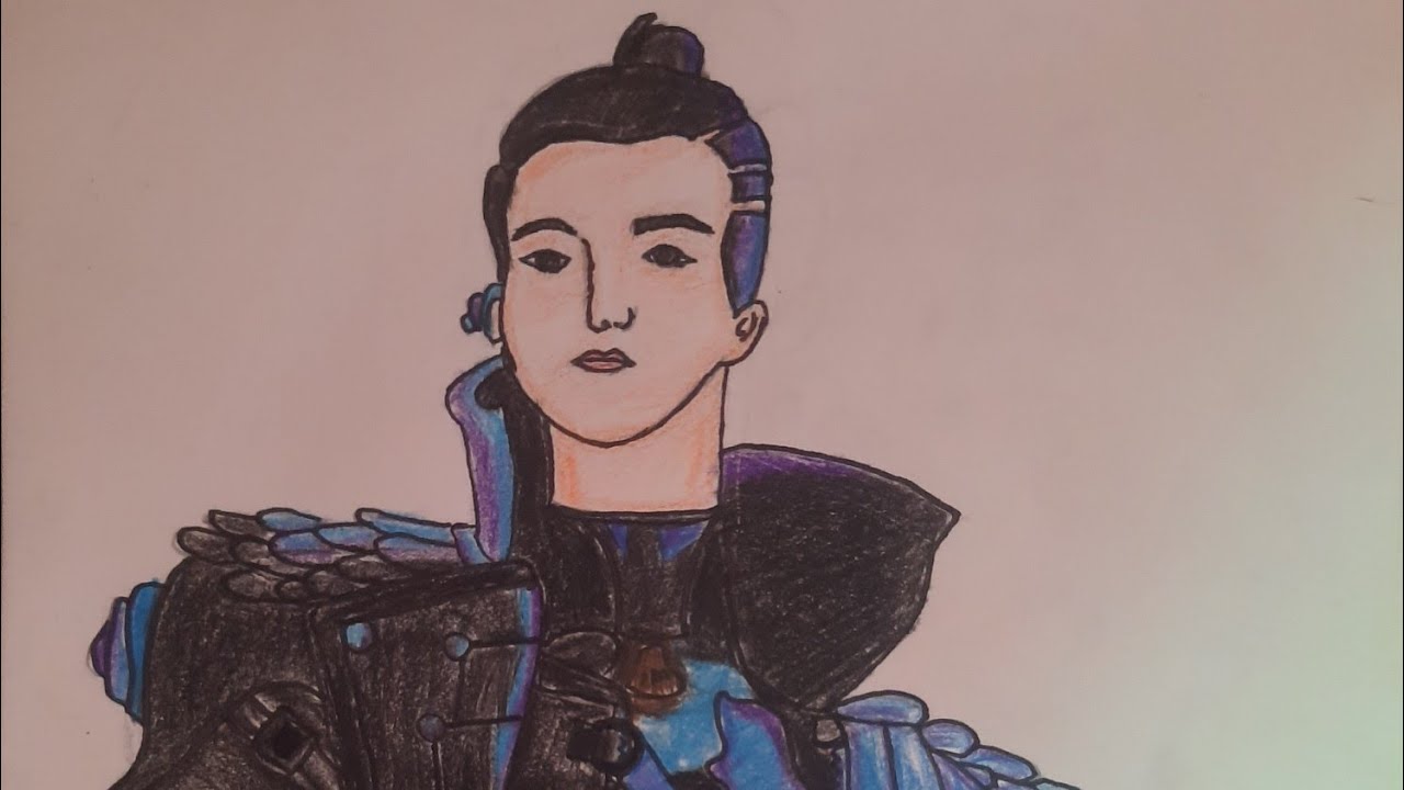 #CR7 (Chrono) free fire character drawing # - YouTube