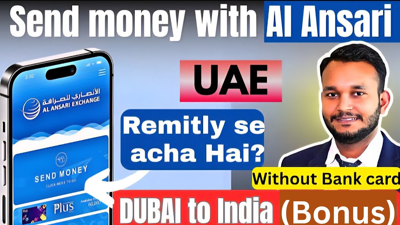 how to send money through al ansari exchange app | send money to india ...