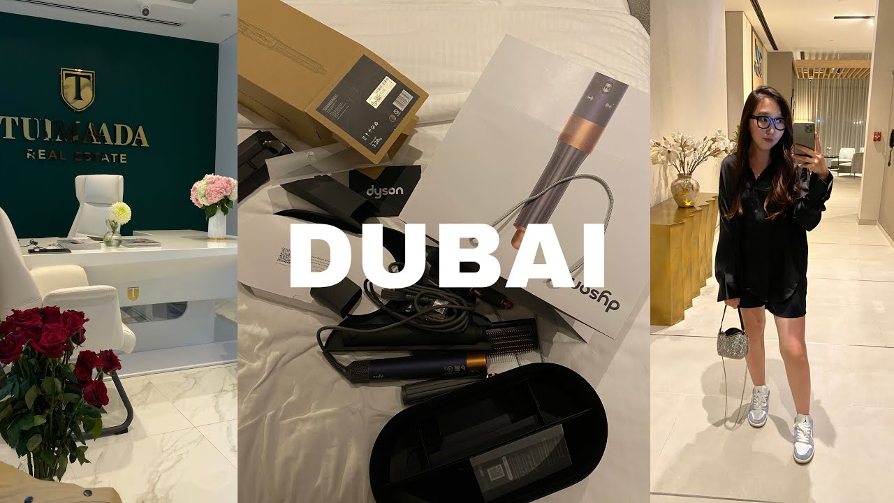 Vlog Dubai / распаковка Dyson, квартиры в Дубае, офис Tuimaada Real ...