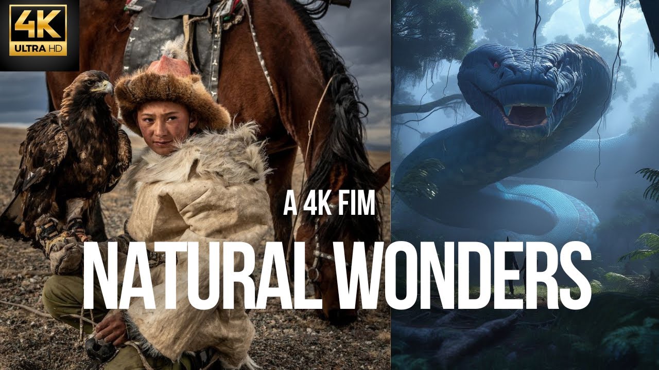 A 4K Visual Wonder | A Cinematic Film with Relaxing Music | Nature ...