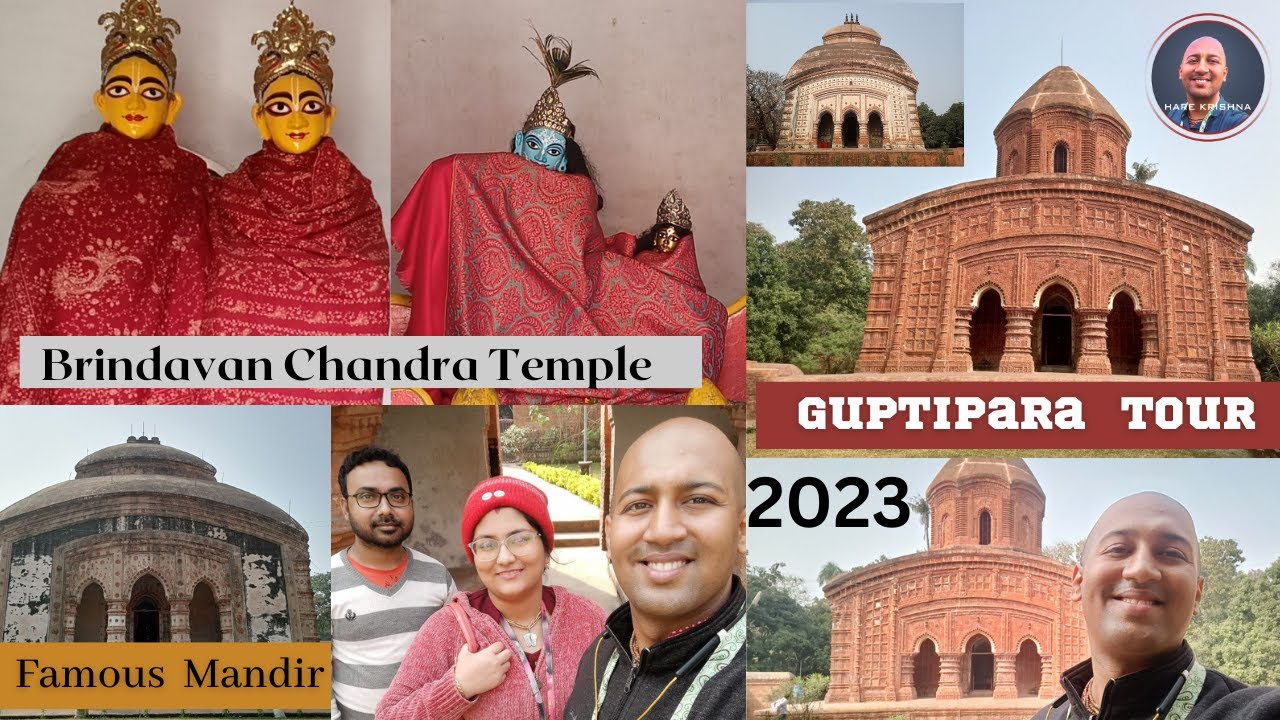 Brindavan Chandra Temple | Guptipara Tour | Radha Krishna so famous ...