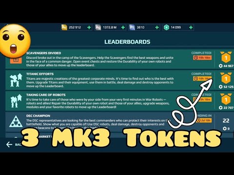 The Day I got 3 Mk3 Tokens! + Special Delivery Opening #warrobots # ...