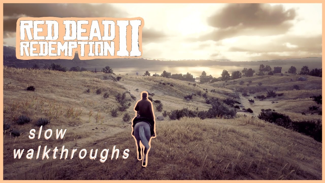 RED DEAD REDEMPTION 2 Horseback Ride From Sunrise to Sunset | Ambient ...