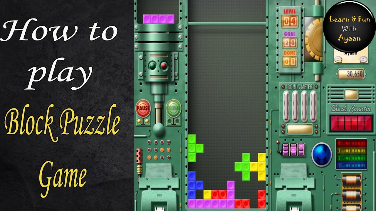 Simple and Easy Block Puzzle Game - Funny Game - Hoyle Puzzle and Board ...
