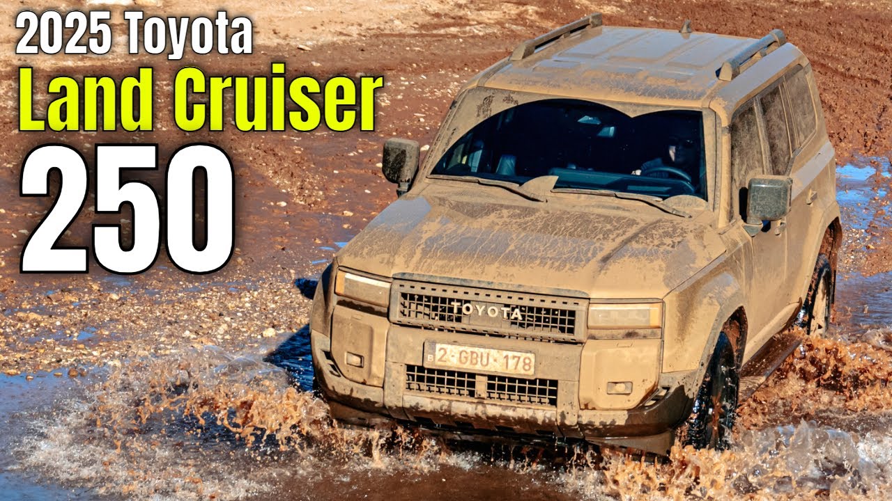 2025 Toyota Land Cruiser 250 in Sand Color - YouTube