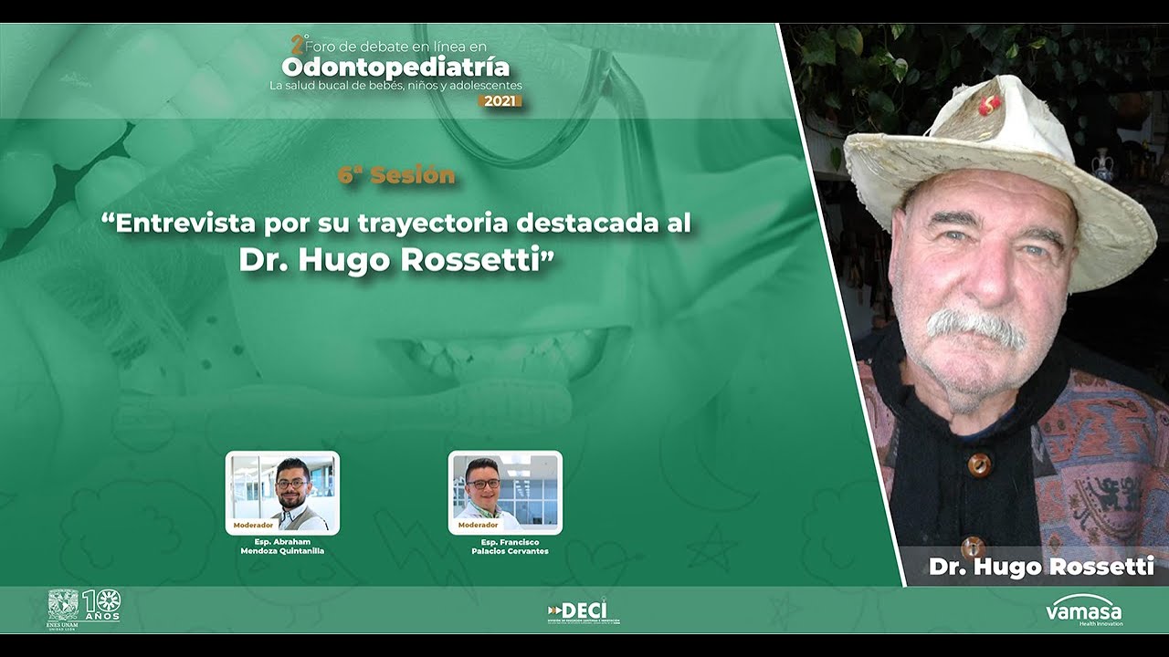 Foro de Debate en Odontopediatría 2021 - Sesión 6 "Entrevista al Dr ...