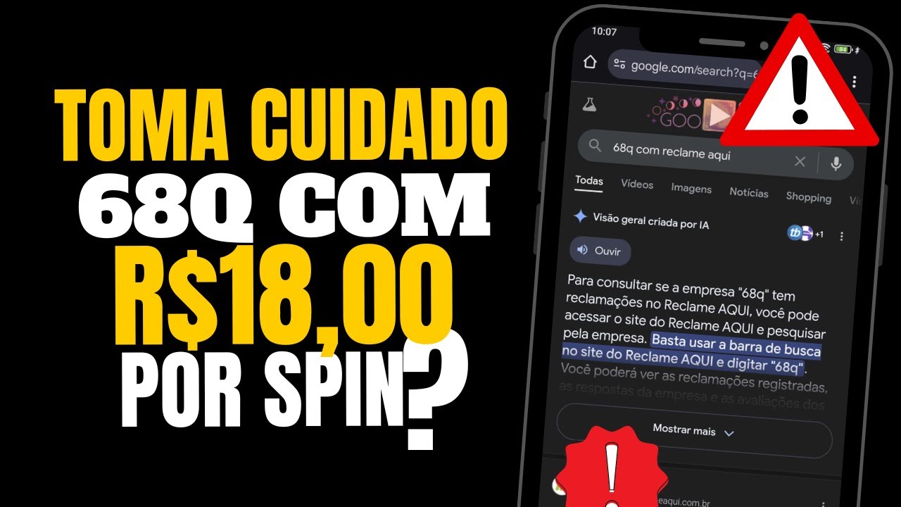 App 68q Com Paga Mesmo? o Aplicativo 68q Com é Golpe Sim! Plataforma 68q Com é Confiável? - YouTube