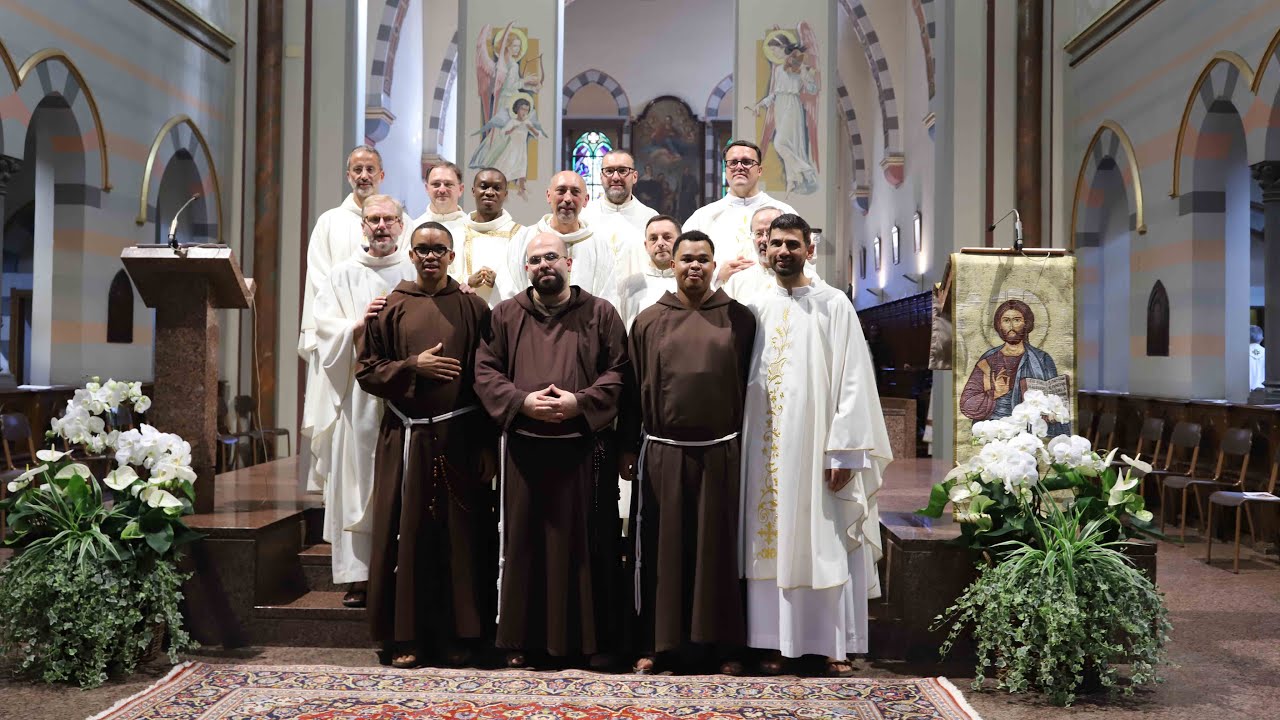 Professione perpetua dei voti_Frati Minori Cappuccini_Milano - YouTube