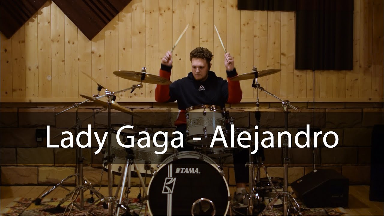 Lady GaGa - Alejandro - (DRUM COVER) - Paolo Dell'Aquila - YouTube