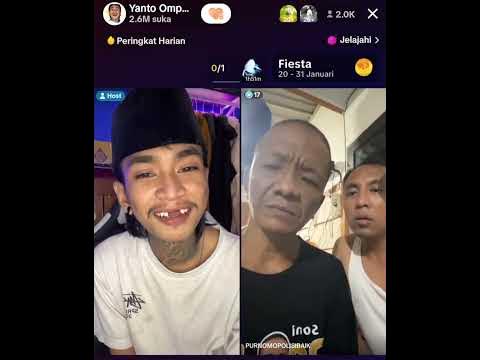 LIVE TIK TOK YANTO OMPONG DAN PAK SODNI PEDOT DAN KAK ANISA JADI POLWAN - YouTube