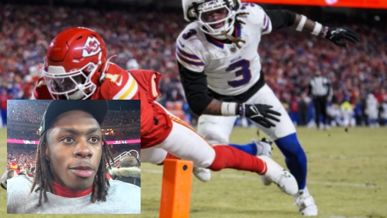 Xavier Worthy had 7 words to rip the Bills postgame after Chiefs draft ...