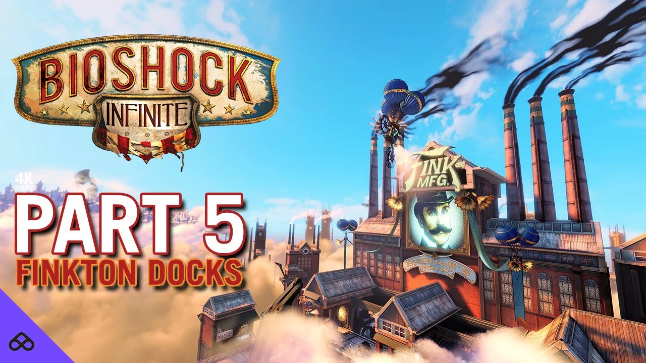 Bioshock Infinite Walkthrough No Commentary Gameplay Part 5 - Finkton ...