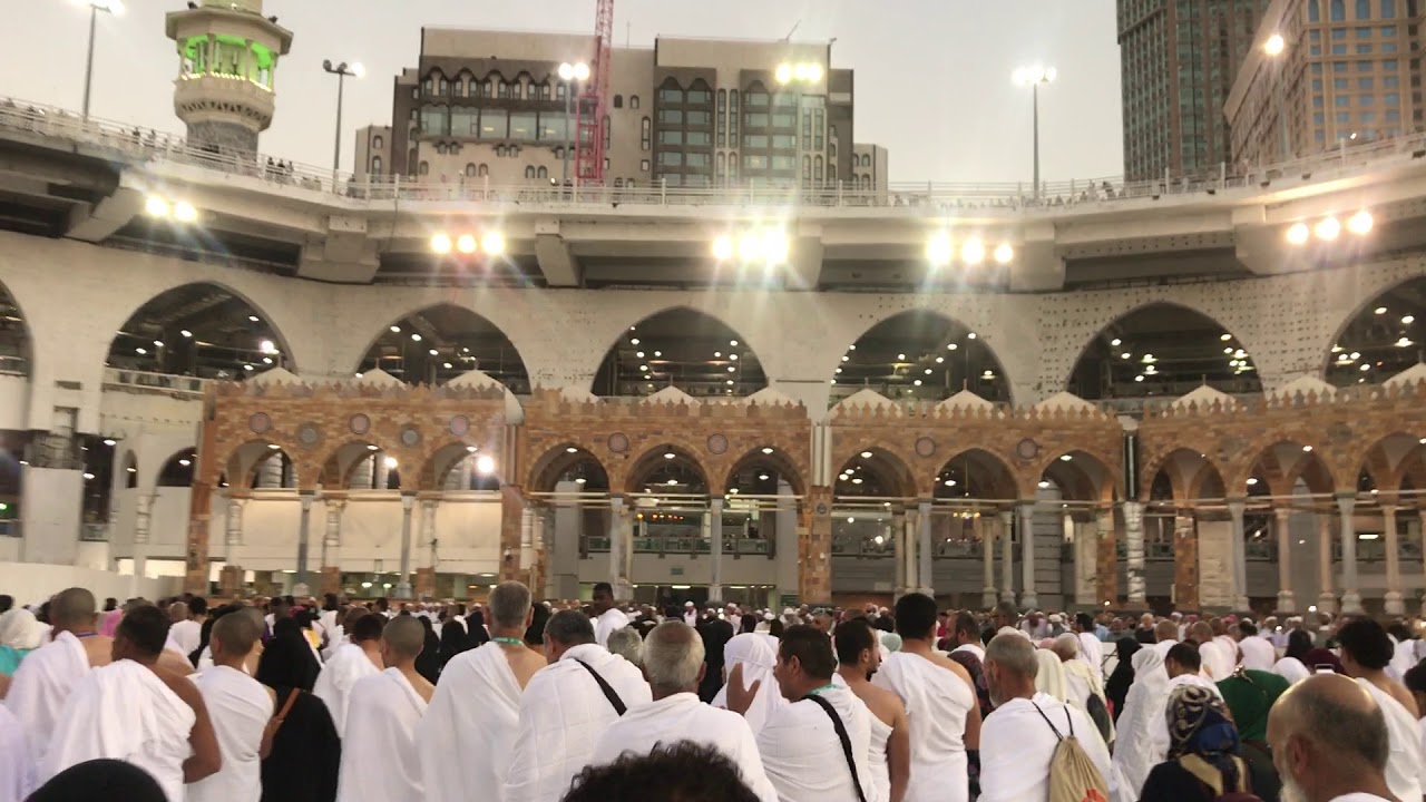 Maghreb adhan, at masjid Al haram Mecca - YouTube