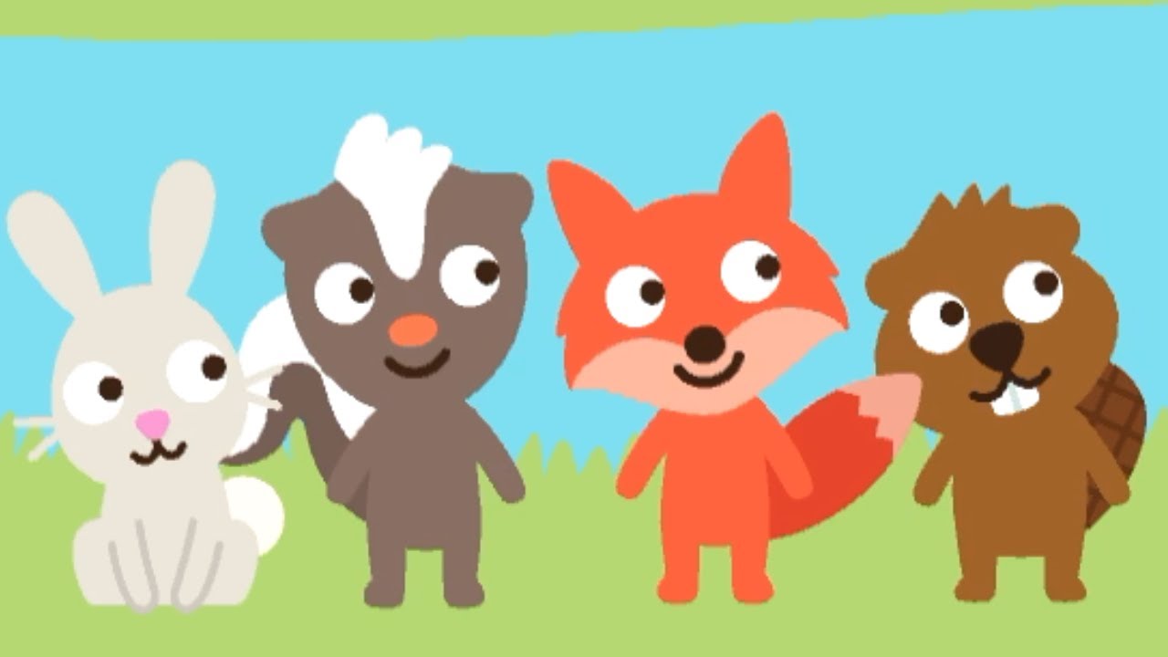 Sago Mini School | Fox & Forest | iOS & android Games - YouTube