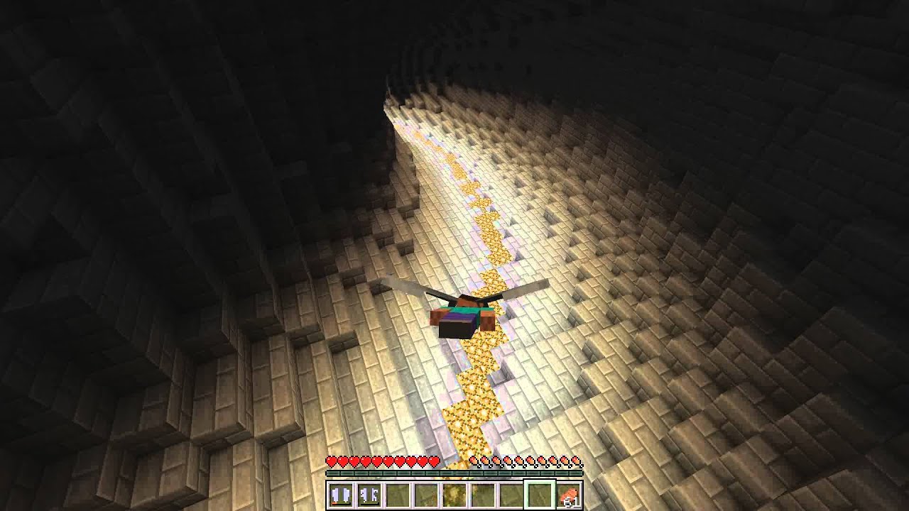 Minecraft: Learning to Fly (Elytra) - YouTube