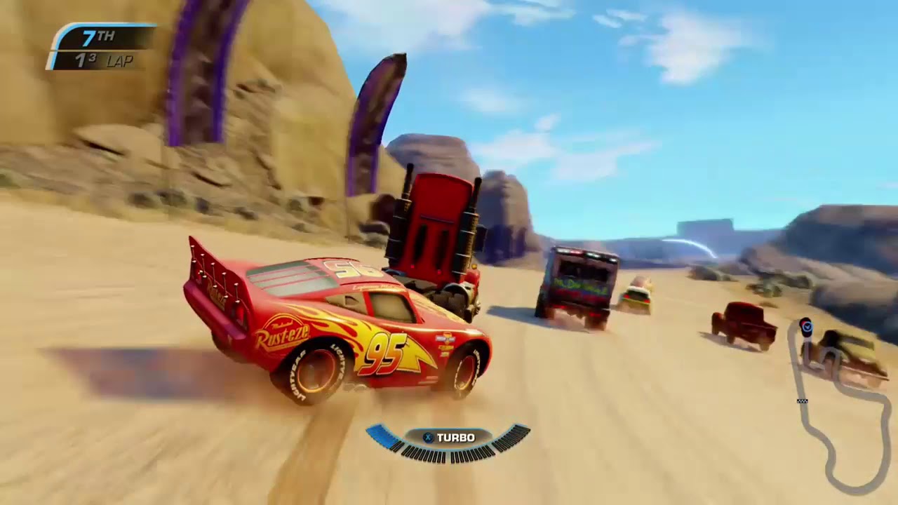 Cars 3 the game the great race - YouTube