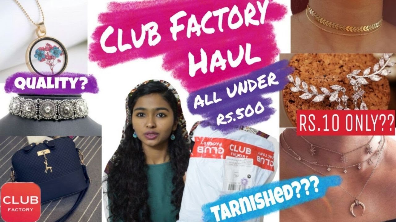 Club Factory Haul & Review || 👍 or 👎|| All Under 500 || Arpana - YouTube