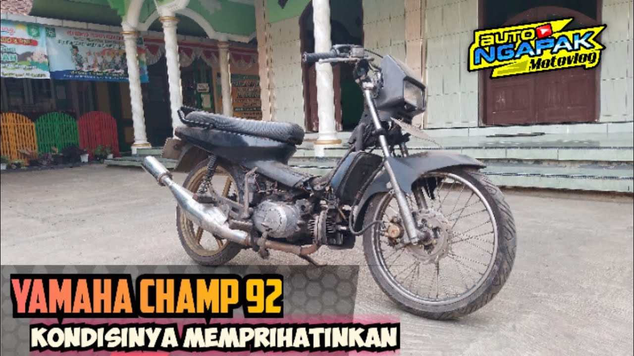 Motornya Kotor Dan Berdebu - Review Yamaha Champ 92 Kondisi Bahan ...