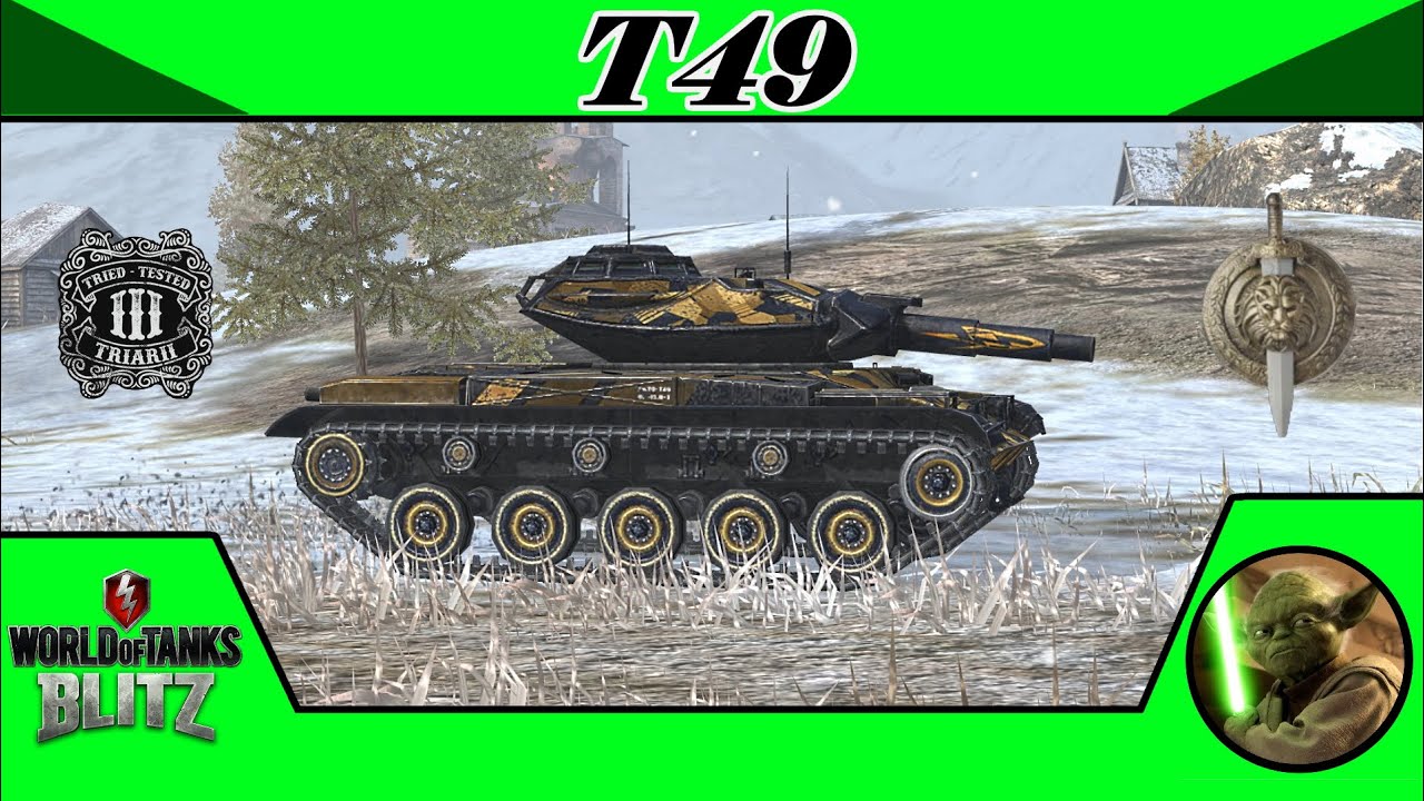 T49 - World of Tanks Blitz - YouTube