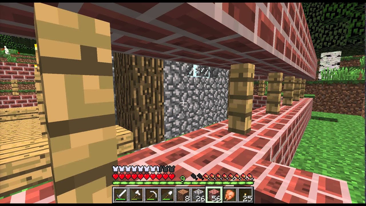 How to Survive in Minecraft - Episode 11 - Home Defense - Part 2 - YouTube