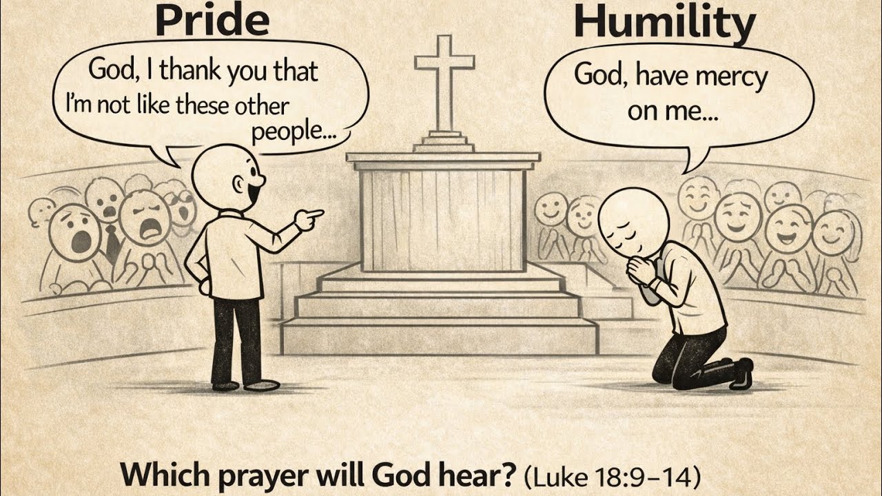 Prayer and Humility 🛐 | International Sunday School Lesson | 📖 Luke 18: ...