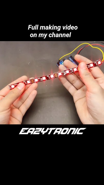 How to Use Pixel LED with Arduino Uno #arduinoproject #arduino #eazytronic - YouTube