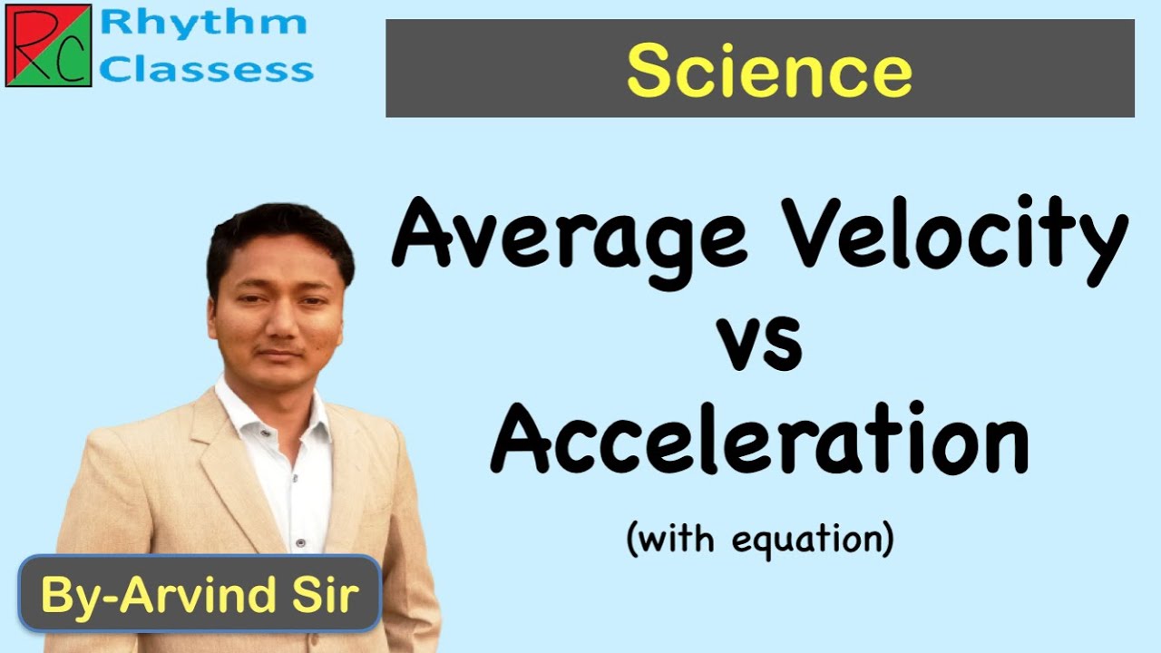 Difference between Average Velocity and Acceleration by Rhythm Classes ...