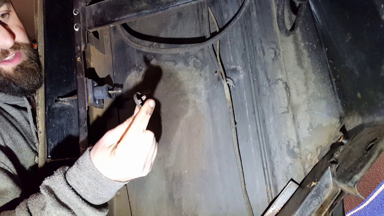 1931 Ford Model A Town Sedan - Front door check rubber replacement ...