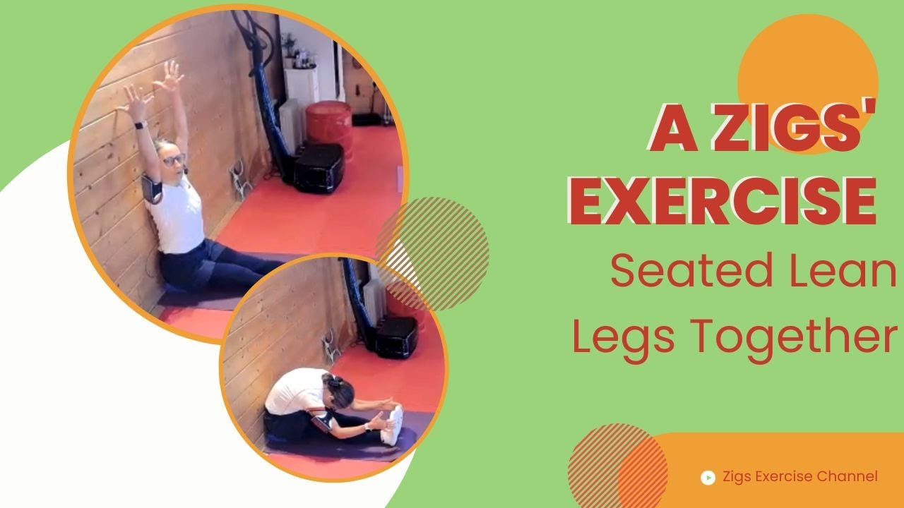Seated Lean Legs Together - YouTube
