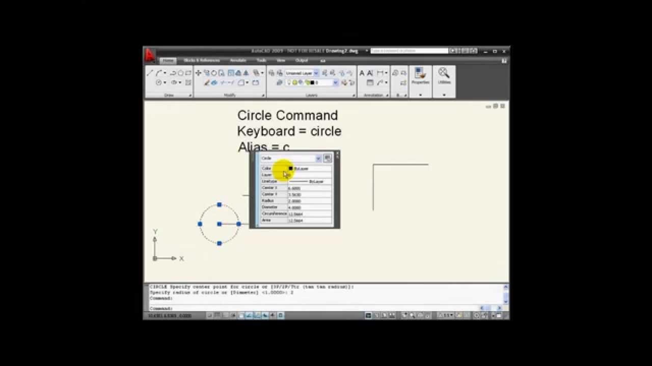 Step By Step Learn AutoCAD 8 - YouTube