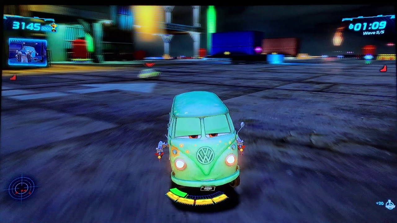 Cars 2 The Video Game | Fillmore all the Hunter modes on Hard mode ...