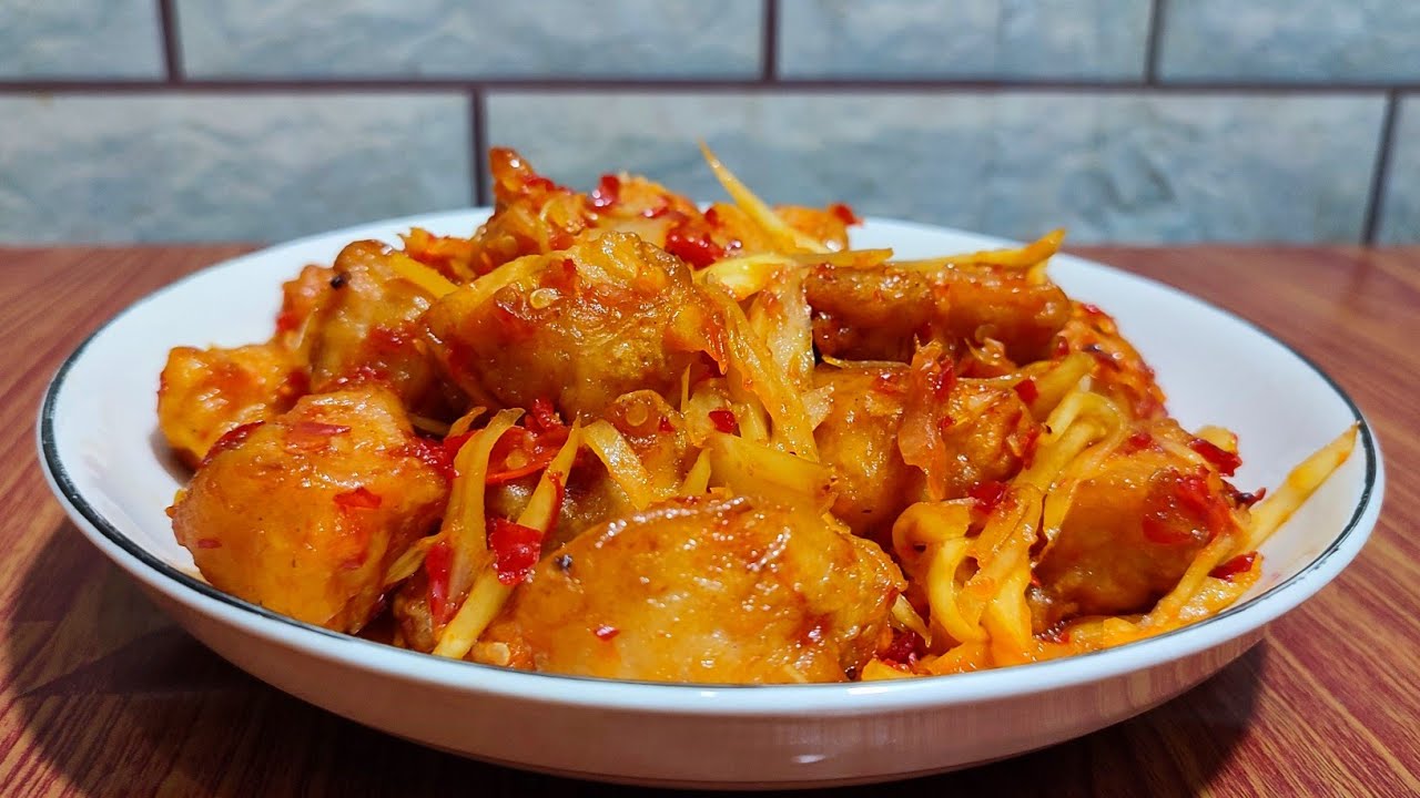 AYAM MANGGA MUDA — SEGAR, PEDAS, DAN BIKIN NAGIH! - Resep ayam - YouTube