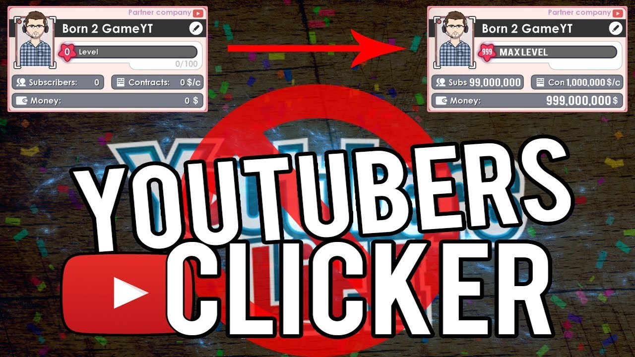 CLICKING MY WAY TO YOUTUBE FAME!! - YouTubers Clicker Gameplay ...