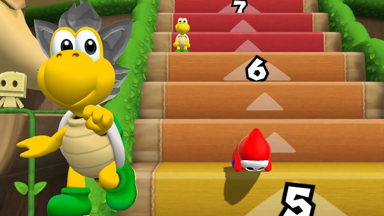 Mario Party 9 Step It Up Koopa vs Shy Guy vs Magikoopa vs Toad #666 ...