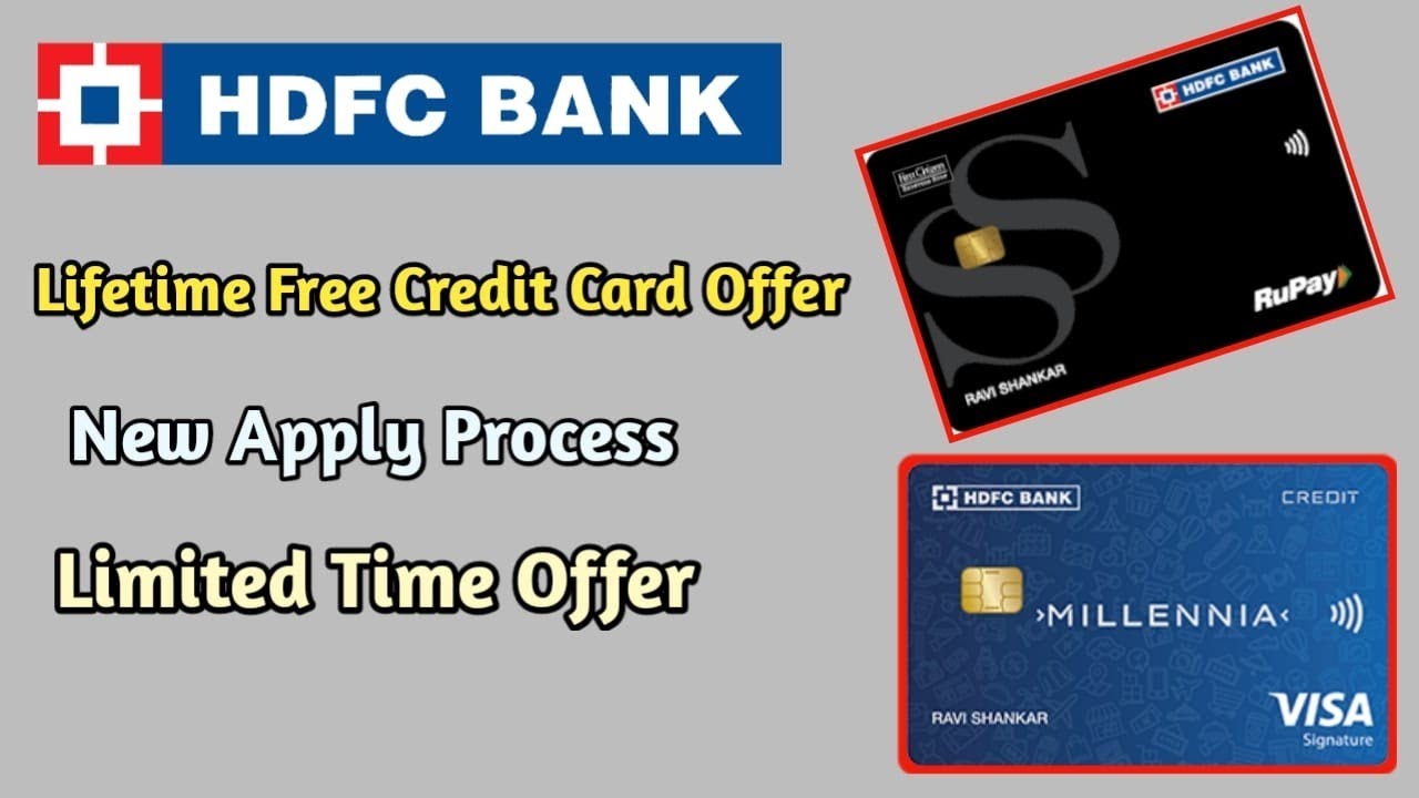 Hdfc Bank Lifetime Free Credit Card Offer | Hdfc Tata Neu Lifetime Free ...