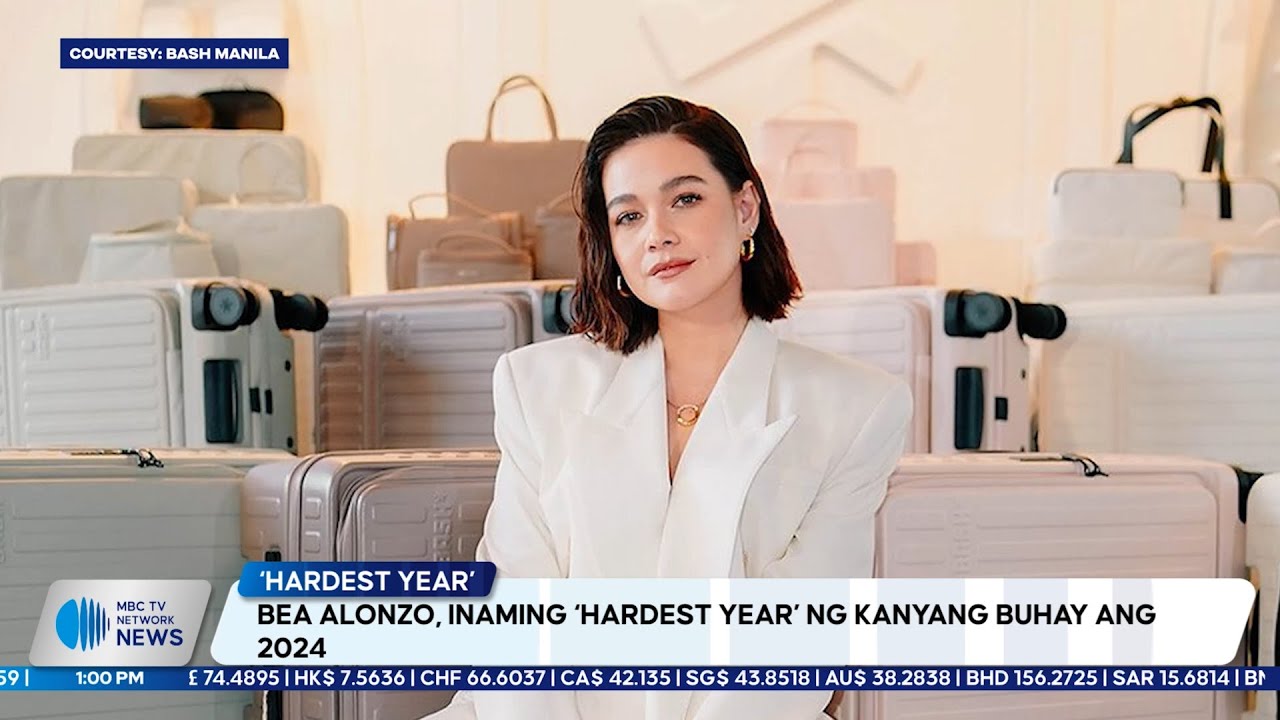 Bea Alonzo, inaming ‘hardest year’ ng kanyang buhay ang 2024 - YouTube