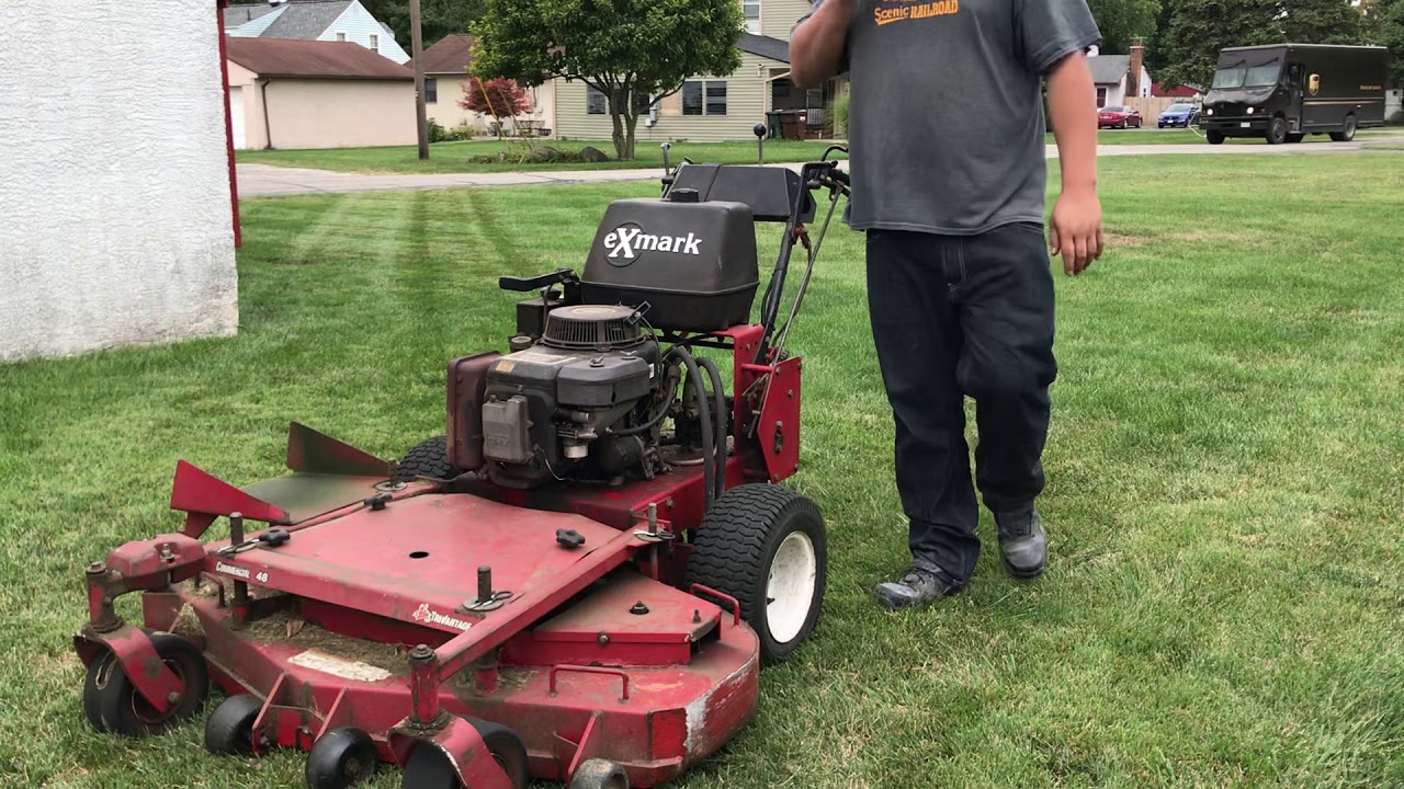 Free 1997 Exmark Turf Tracer HP - YouTube