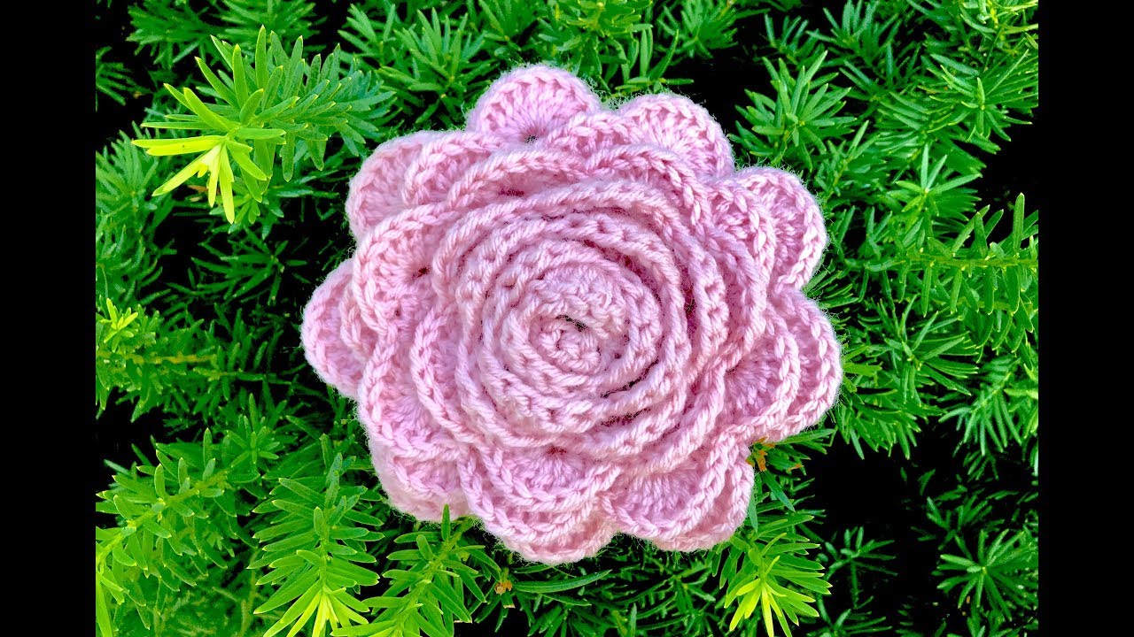 (#15 Destro) Flor Rosa Grande - YouTube