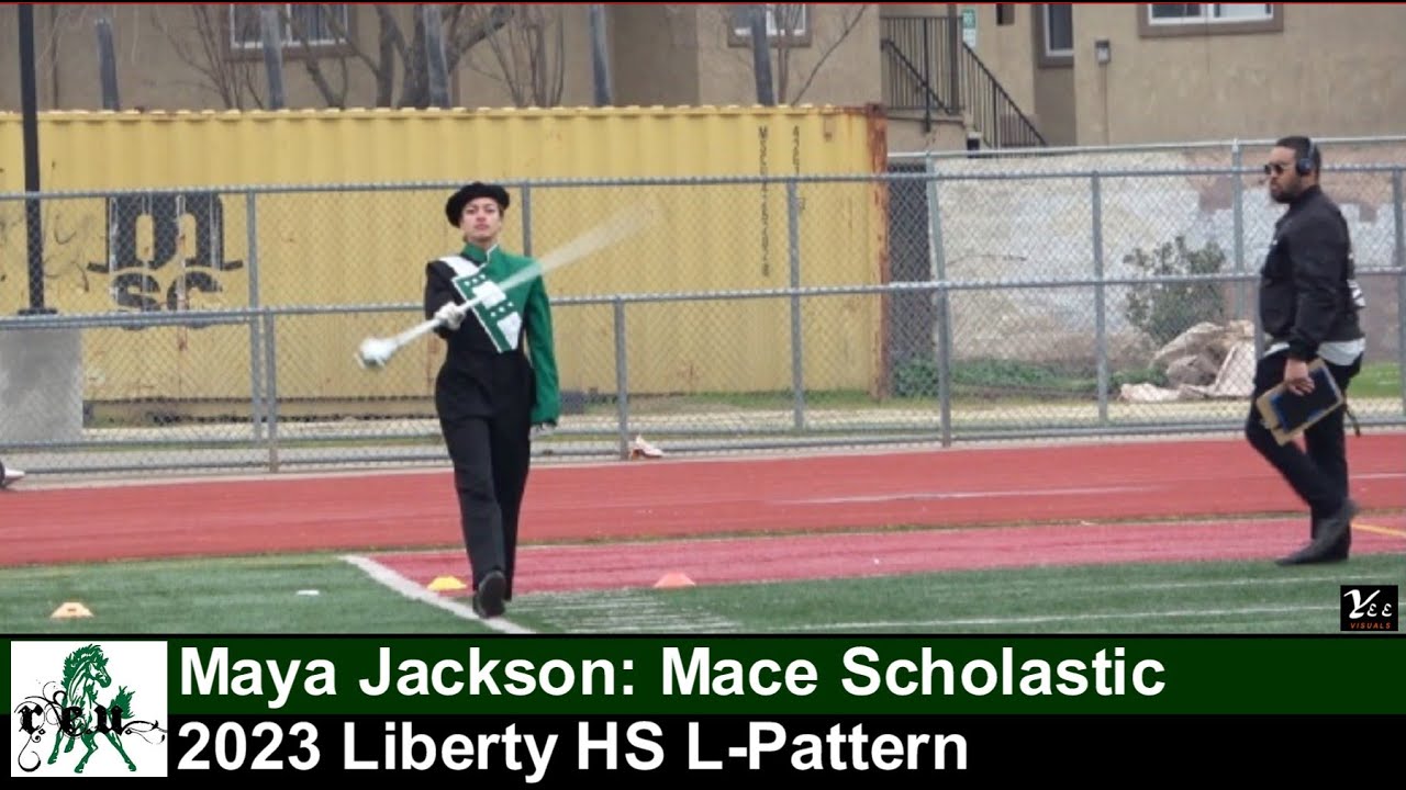 Maya Jackson, Rodriguez HS Mace Scholastic at 2023 Liberty HS L-Pattern ...