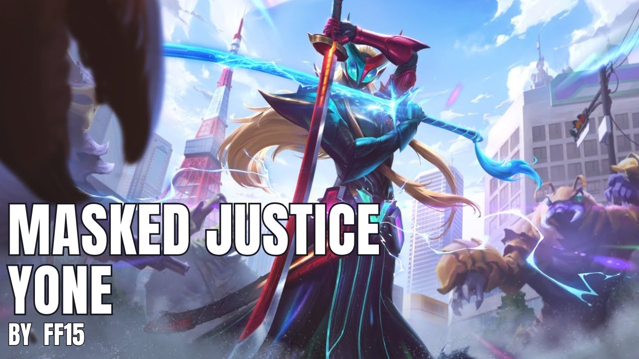 Masked Justice Yone - Skin Show PBE - League of Legends - YouTube