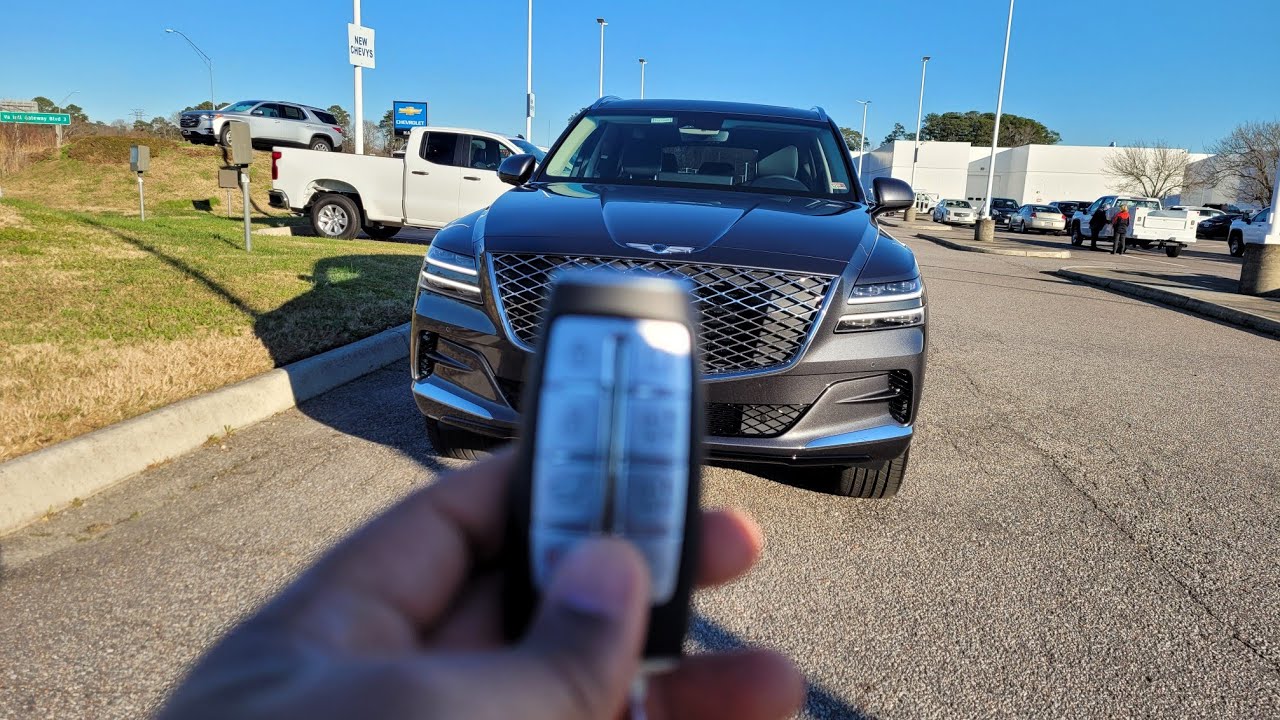 2021 Genesis GV80 Startup, Exhaust , Walkaround and Review - YouTube