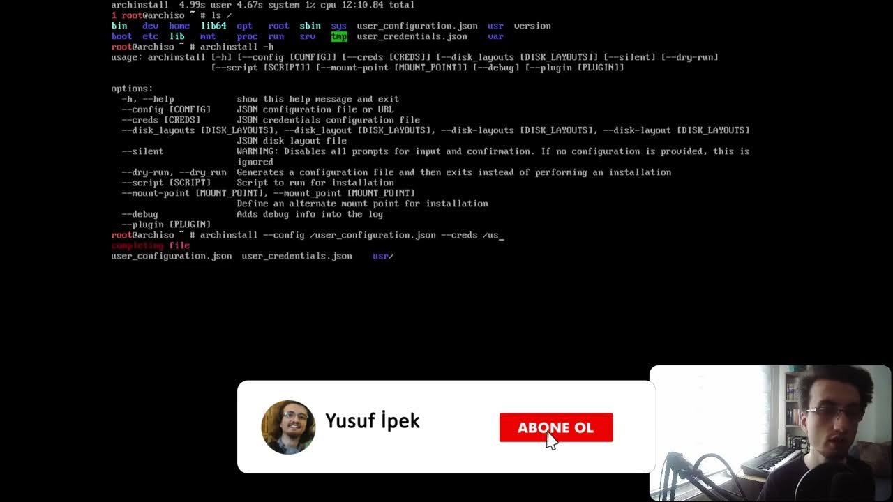 Arch Linux Kurmak Kolaylaştı! Archinstall Script ile Arch Kurulumu ...