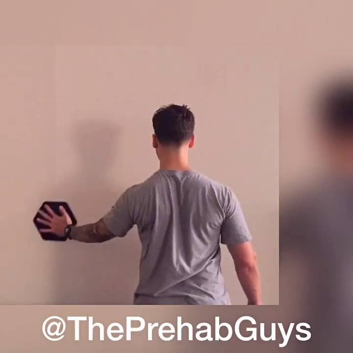 Dynamic Scapular Stability Drill - YouTube