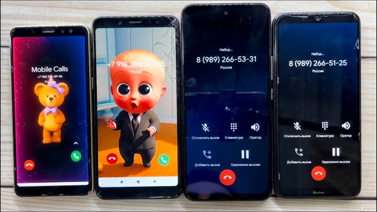 Samsung Galaxy A8, Redmi Note 5, Infinix HOT 12, Redmi Note 8T/ Crazy Fake, Real And Timer Calls ...