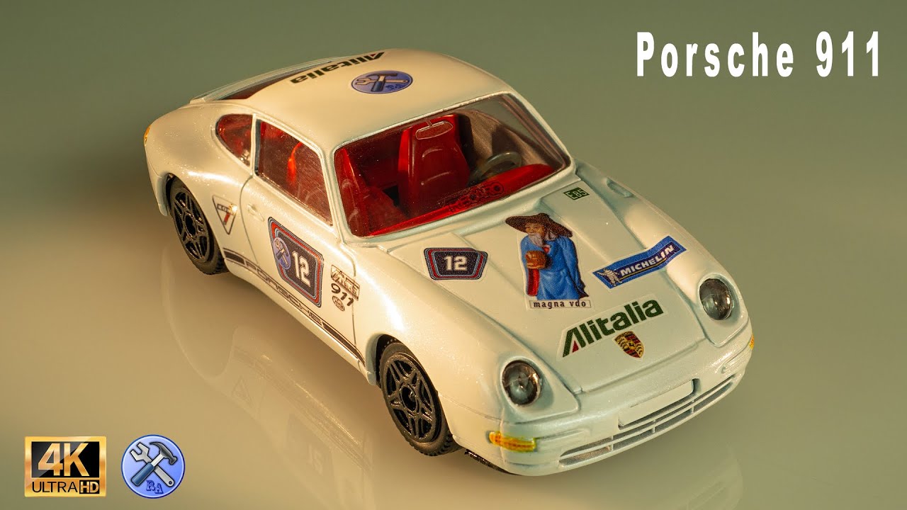 Restoration Porsche 911 Bburago Diecast Rally Car - YouTube