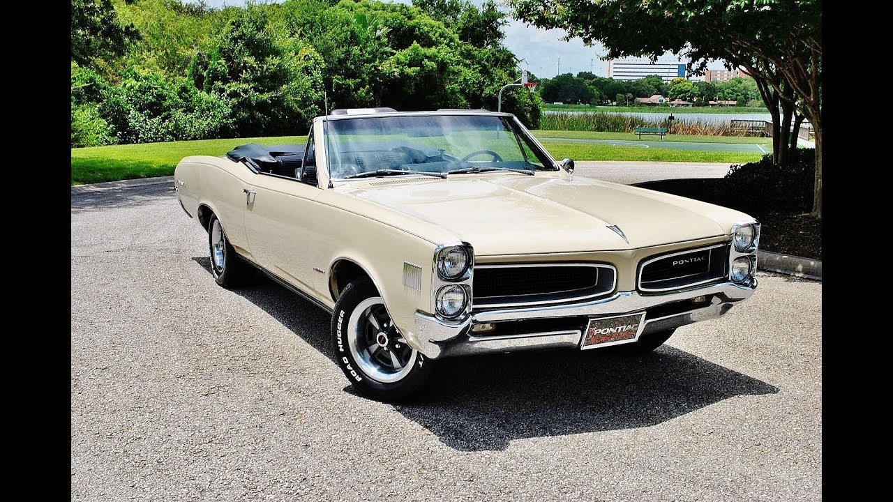 SOLD 1966 Pontiac LeMans Convertible - YouTube