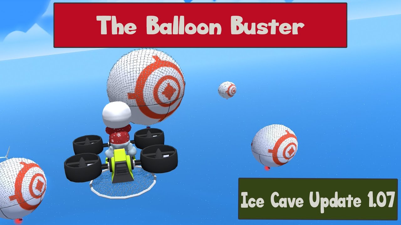 Wobbly Life - The Balloon Buster Trophy/Achievement (Ice Cave Update 1. ...